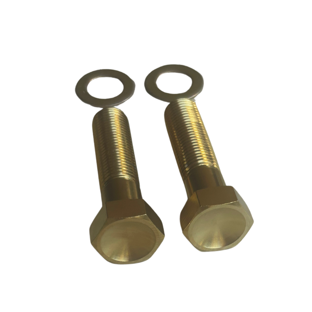 SPINDLE TO STEERING ARM BOLT KIT - NON BRAKE (TITANIUM) – Sync Industries