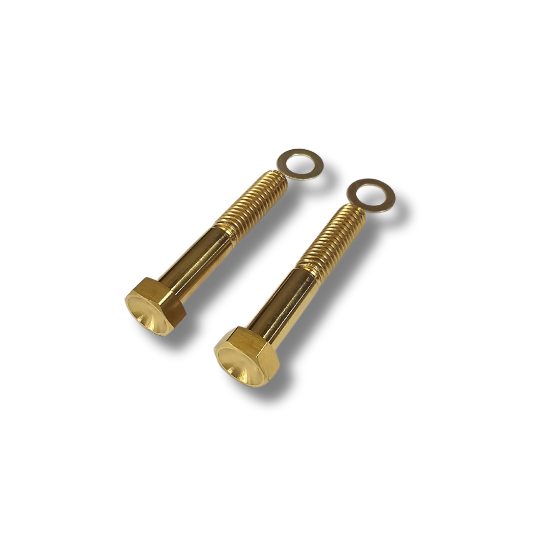 STEERING BOX TO AXLE CLAMP BOLT KIT (TITANIUM) – Sync Industries