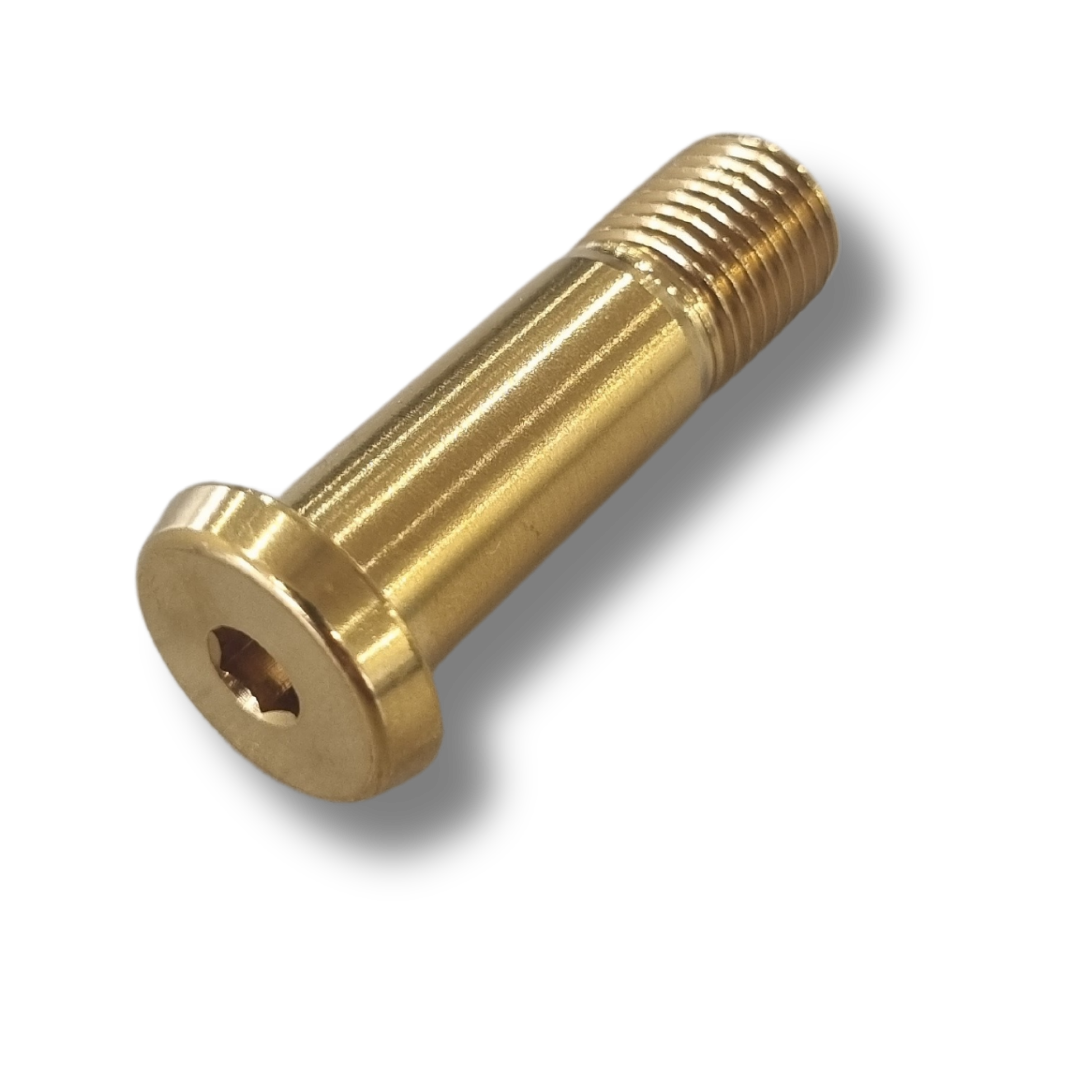 JACOBS LADDER STRAP PIN 3/8" O.D. X 1-1/4" - TITANIUM GOLD OR SILVER ...